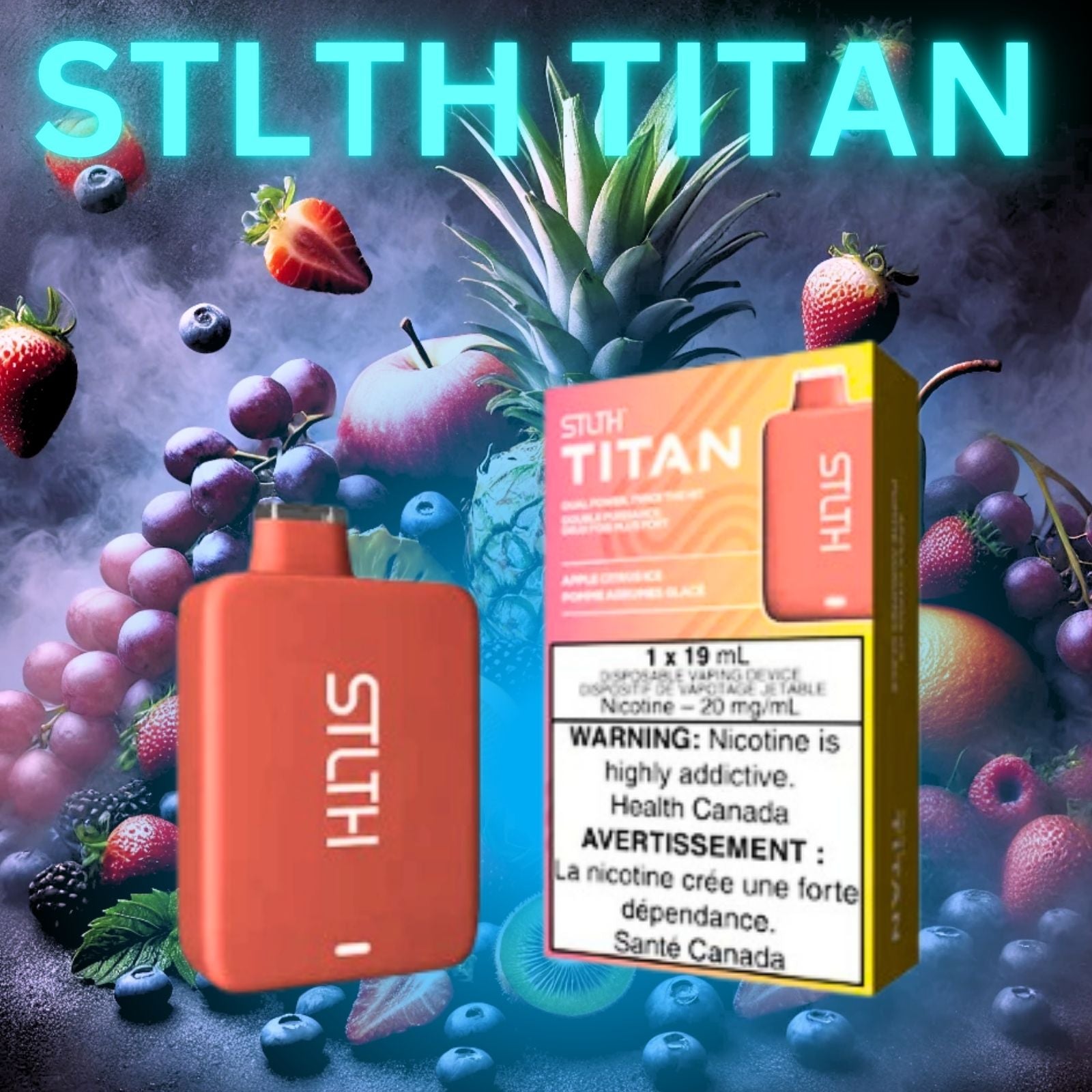 STLTH TITAN PUFF DISPOSABLE – Calgary Vape Store
