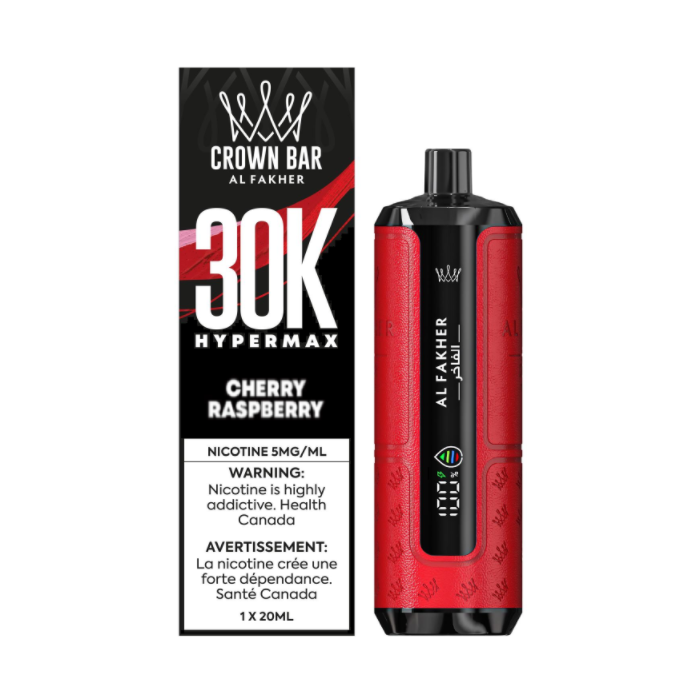 AL Fakher Hyper Max 30k Disposable- Cherry Raspberry – Calgary Vape Store
